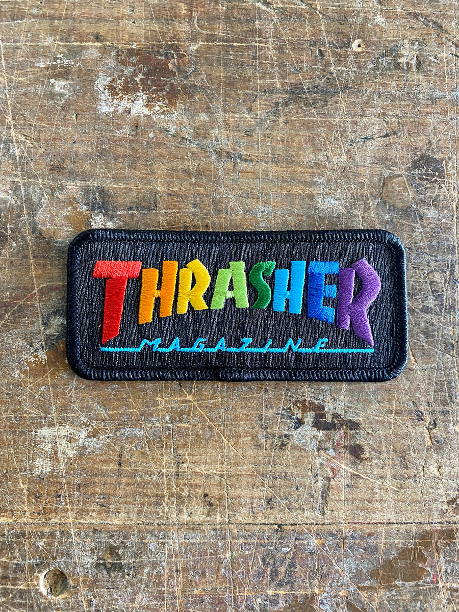 THRASHER PATCH RAINBOW MAG – The Disturb House Skate Shop