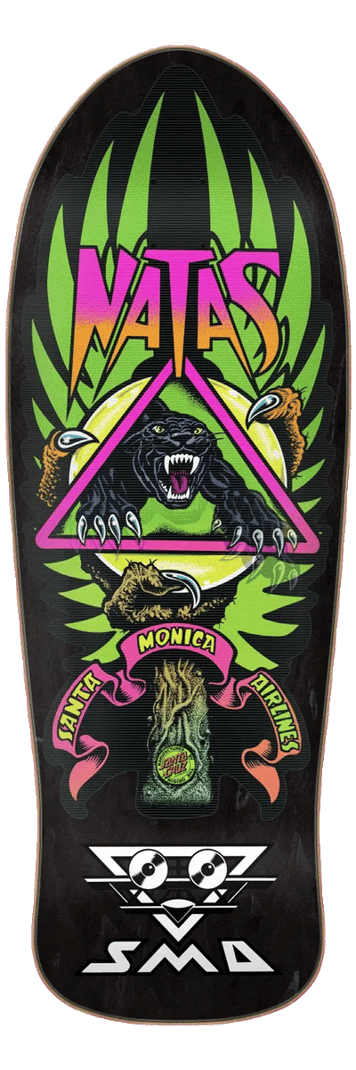 SANTA CRUZ DECK REISSUE NATAS KAUPAS PANTHER LENTICULAR 10.5 – The ...