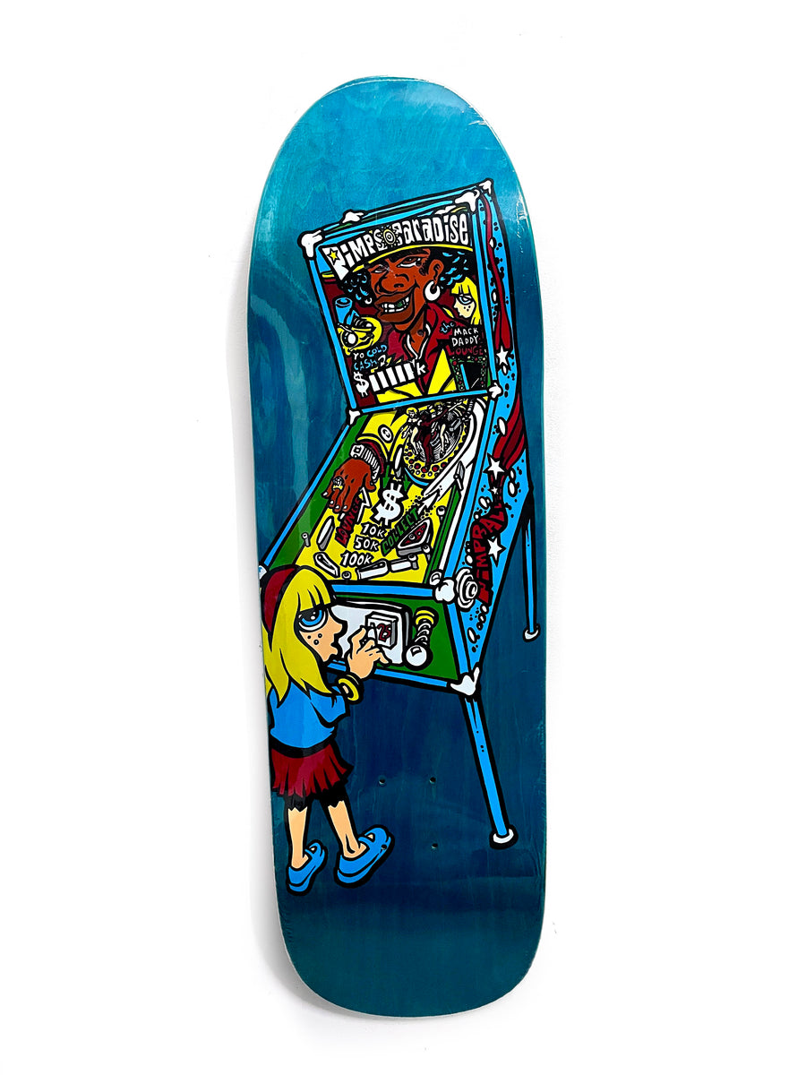 NEW DEAL DECK GIRARDI PIMPBALL WIZARD HT TEAL 9.5 – The Disturb House ...