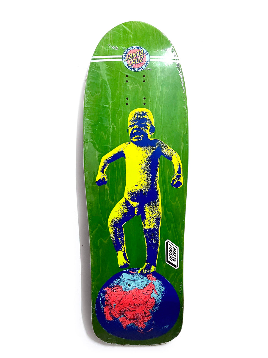 SANTA CRUZ DECK SALBA BABY STOMPER GREEN 10.09" – The Disturb House ...