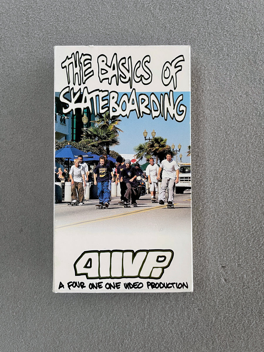 VINTAGE VHS 411 THE BASICS OF SKATEBOARDING 1997 – The Disturb House ...