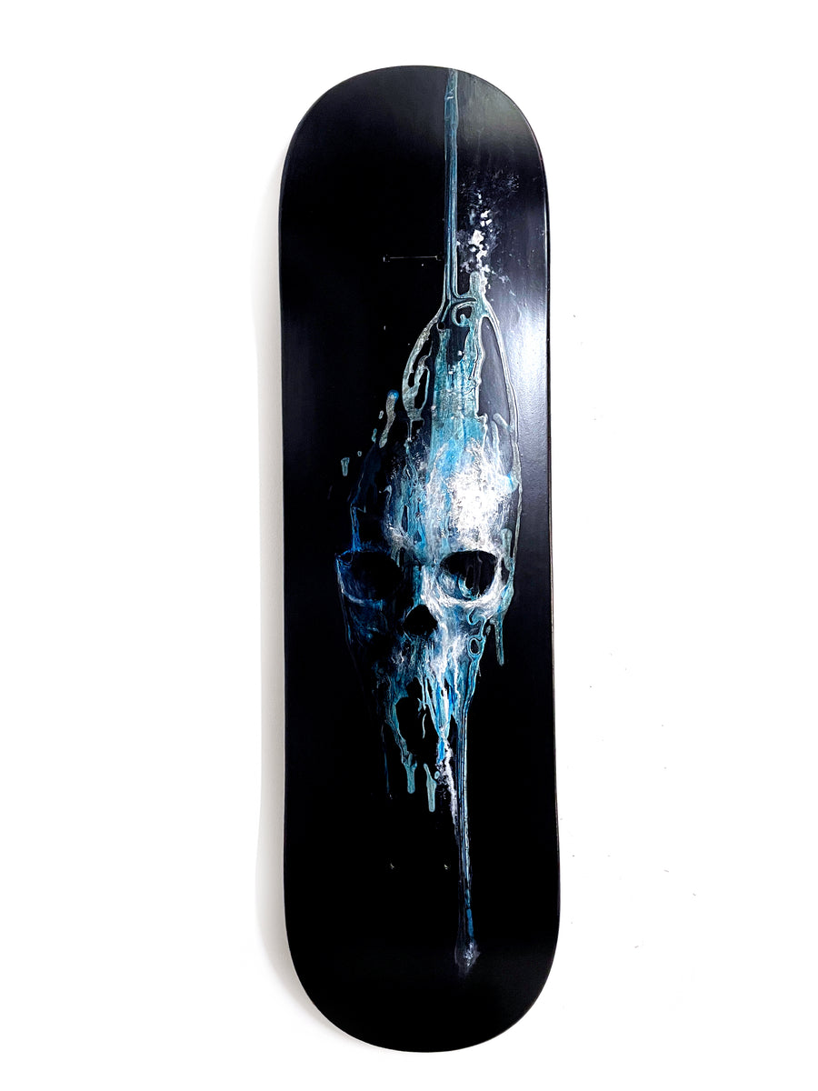 WHEELS OF DEATH DECK ART BY ADRIEN CONRAD – The Disturb House Skate Shop