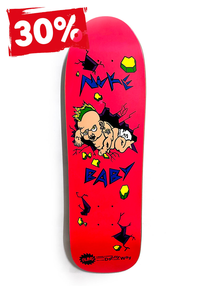 BLIND DANNY WAY NUKE BABY HT PINK 9.7 (120€) – The Disturb House Skate Shop
