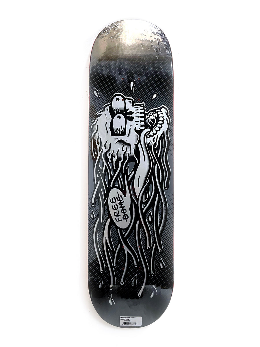 FREE DOME DECK RAGING SKULL DARK 8.75 – The Disturb House Skate Shop