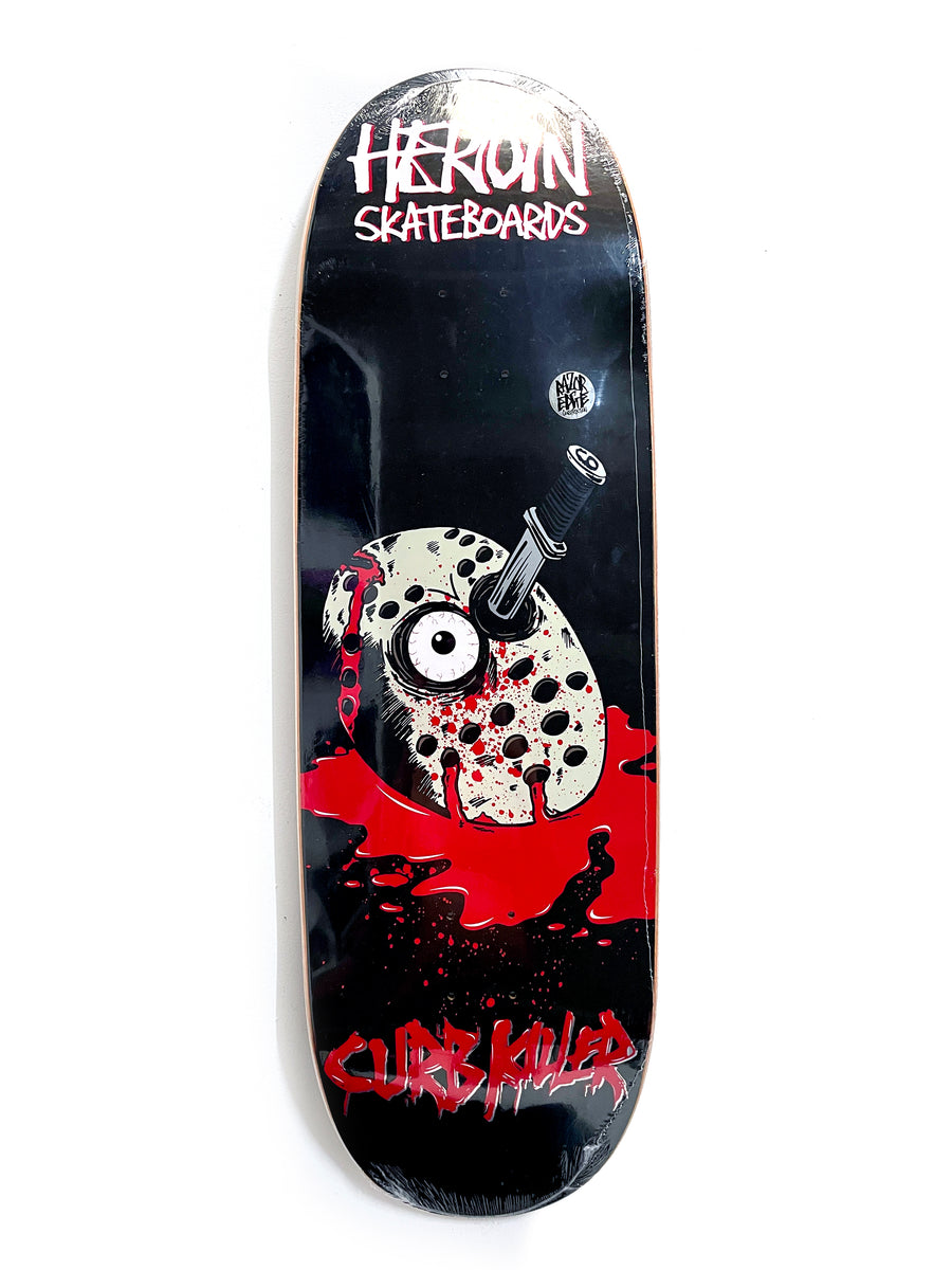 HEROIN DECK CURB KILLER SIX 10 – The Disturb House Skate Shop