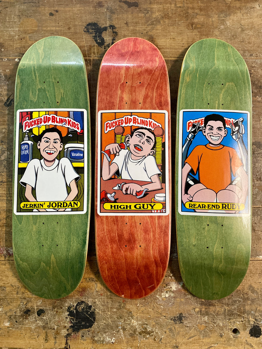 HANDBOARD BLIND SKATEBOARDS “FUCKED UP KIDS” SERIE 1992 – The Disturb ...